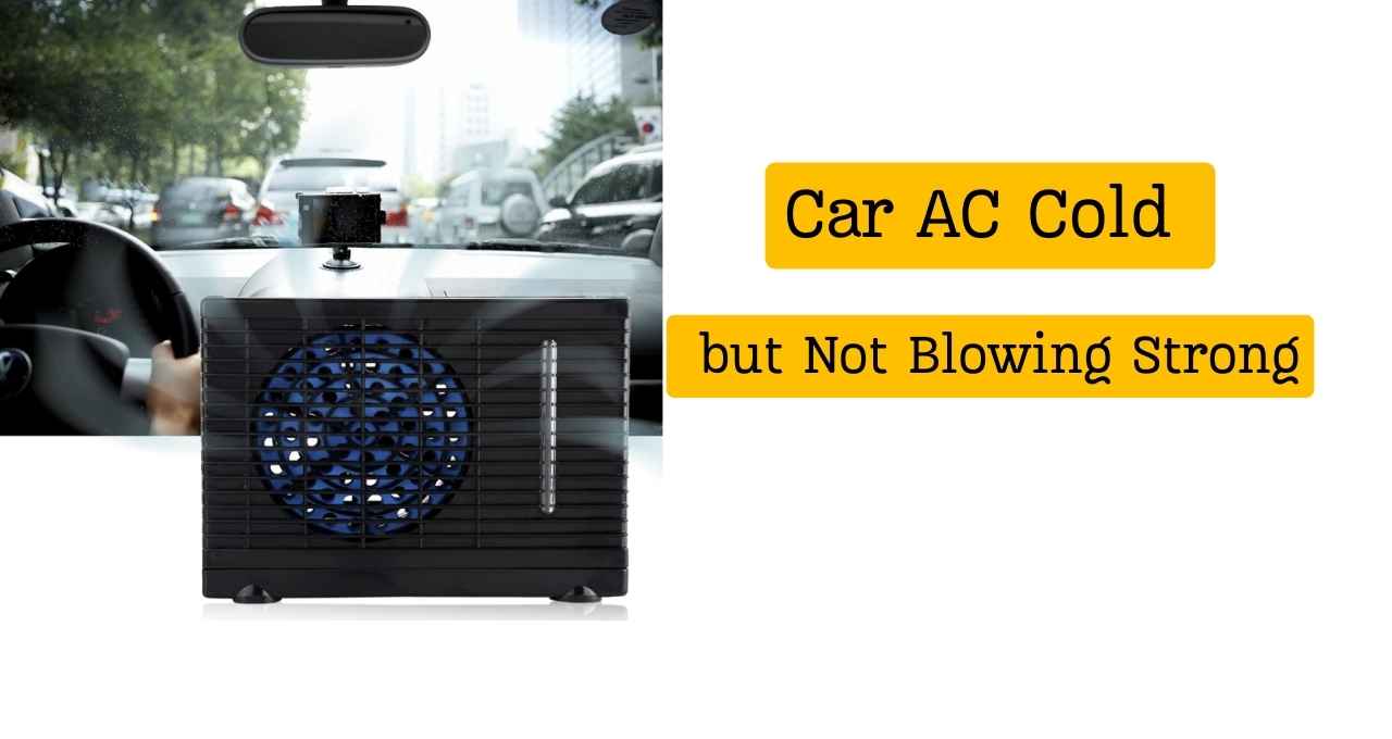 Car AC Cold but Not Blowing Strong? Here’s What’s Really Going On